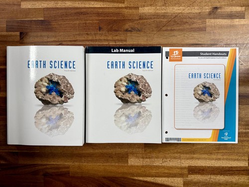 BJU Earth Science 4th Ed Set: Textbook, Lab Manual & Handouts | eBay