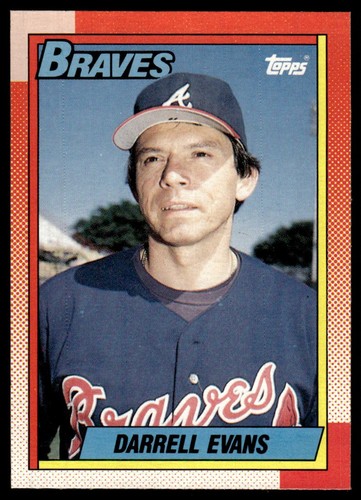 1990 O-Pee-Chee by Topps Darrell Evans Atlanta Braves #55 | eBay