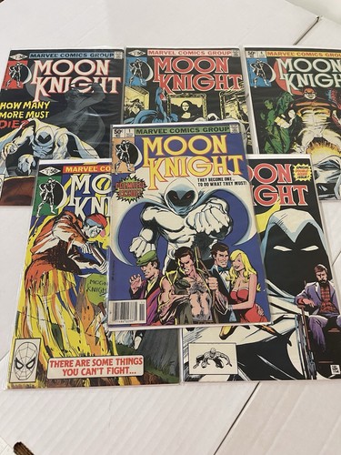 Moon Knight #1-5 35 (1980) Marvel Comics | eBay