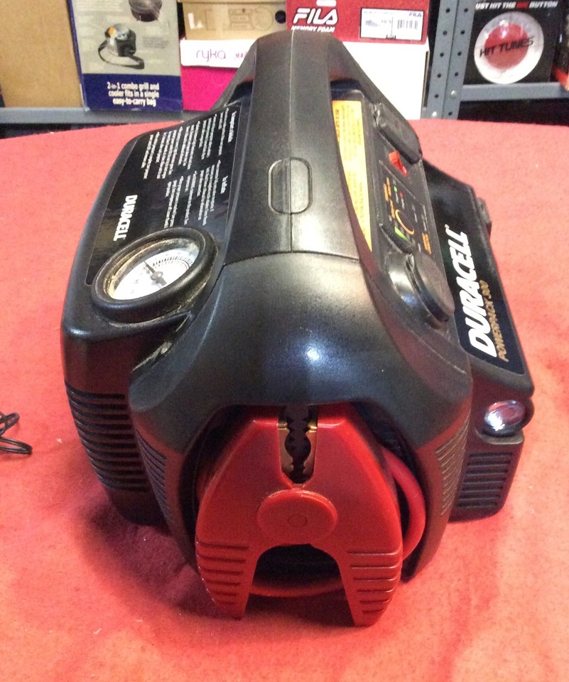 Duracell Powerpack 300 Jump Starter, Air Compressor ,emergency Power # ...