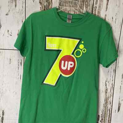 Green 7-Up T-Shirt Size Medium | eBay
