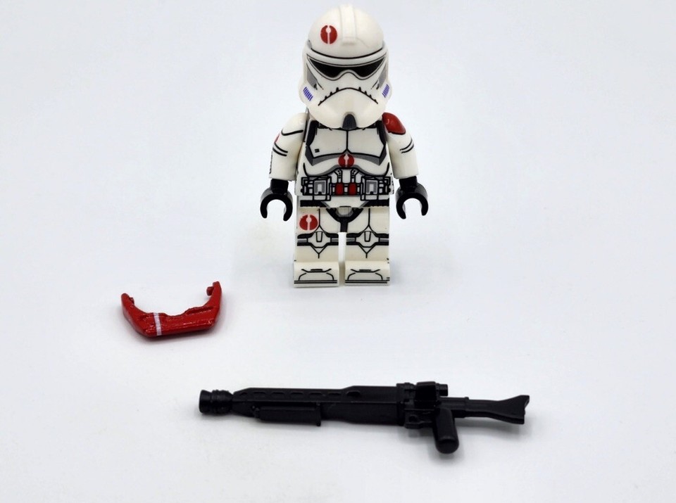 CUSTOM Star Wars Phase 2 91st BARC Clone Trooper Brick Minifigure | eBay