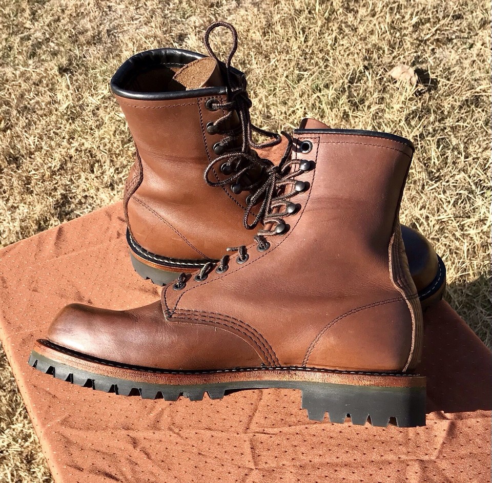Red Wing 953 Soft Toe Boots Size 8.5C Fits Like A 9D. Upgraded Made In ...
