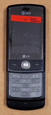 LG Shine CU720 - Black and Silver ( AT&T ) Rare Cellular Slider Phone ...
