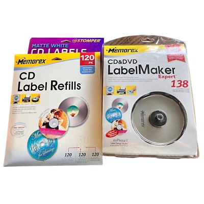 Labels - Memorex Cd Labels