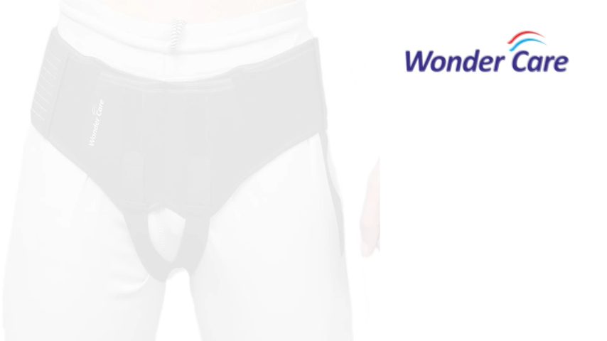 Double Inguinal Groin Hernia Support Belt Truss Brace for Men With ...