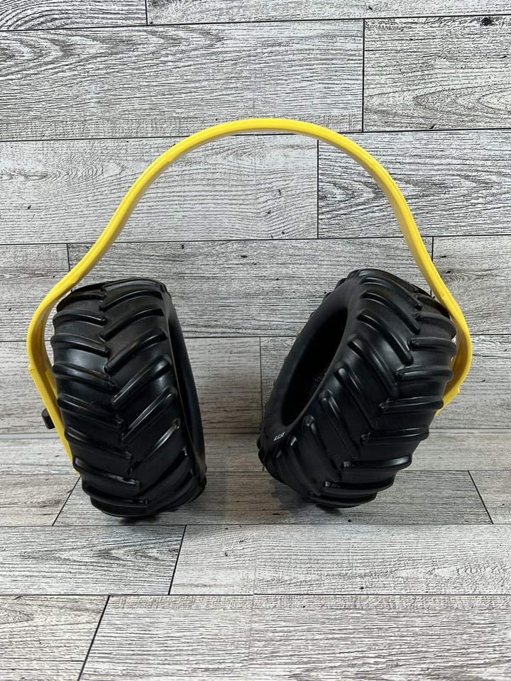 Monster Jam Truck Tires Adjustable Child's Hearing Protection Ear Muffs ...
