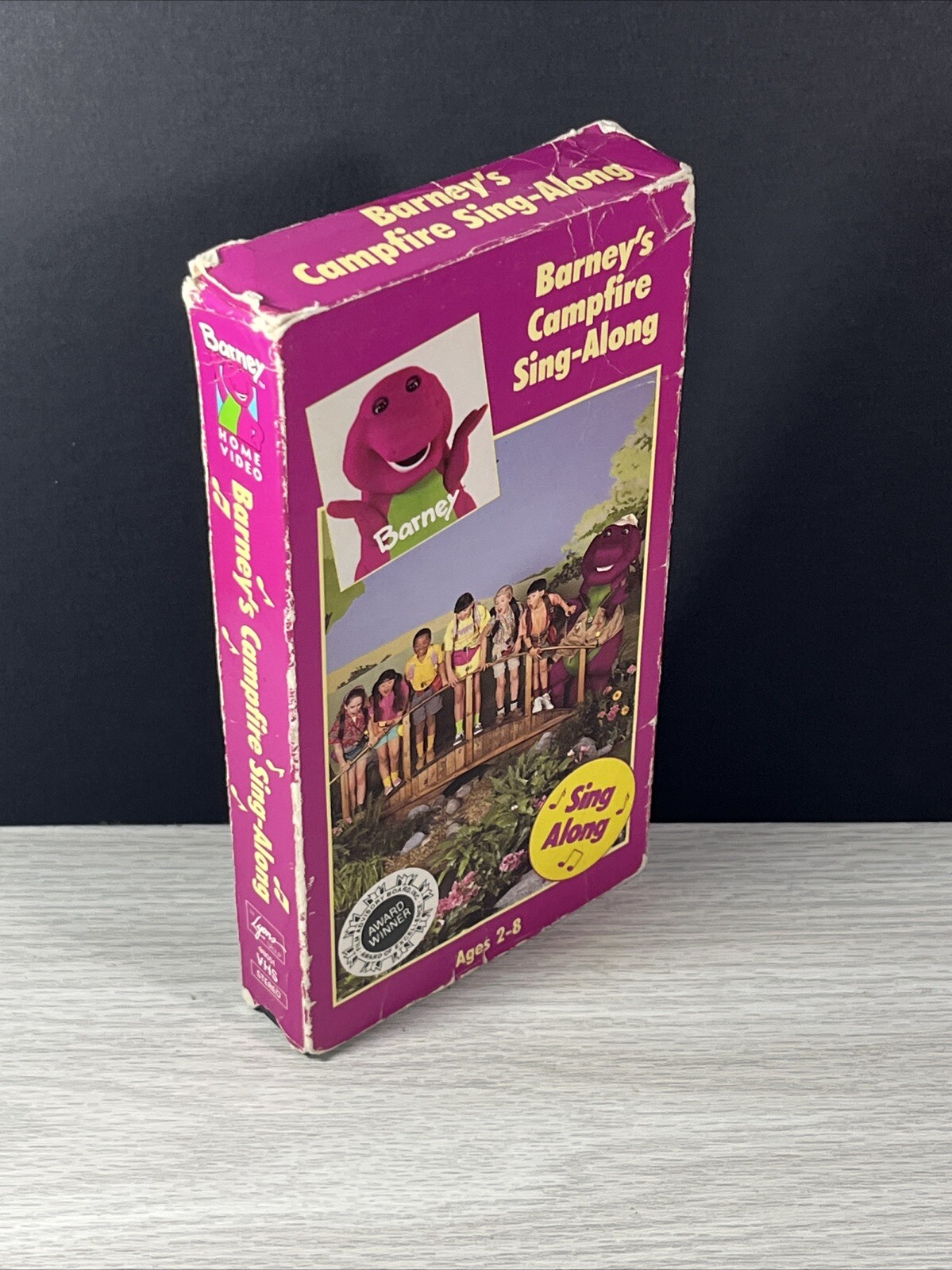 Barney - Barney’s Campfire Sing-Along VHS (1992) 45986980519 | eBay