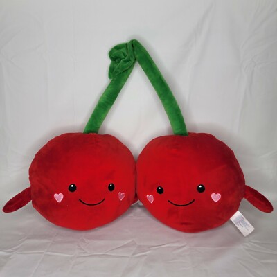 16" Tall Hug Me Cherry Cherries Plush Buddies Friends Stuffed Fruit ...