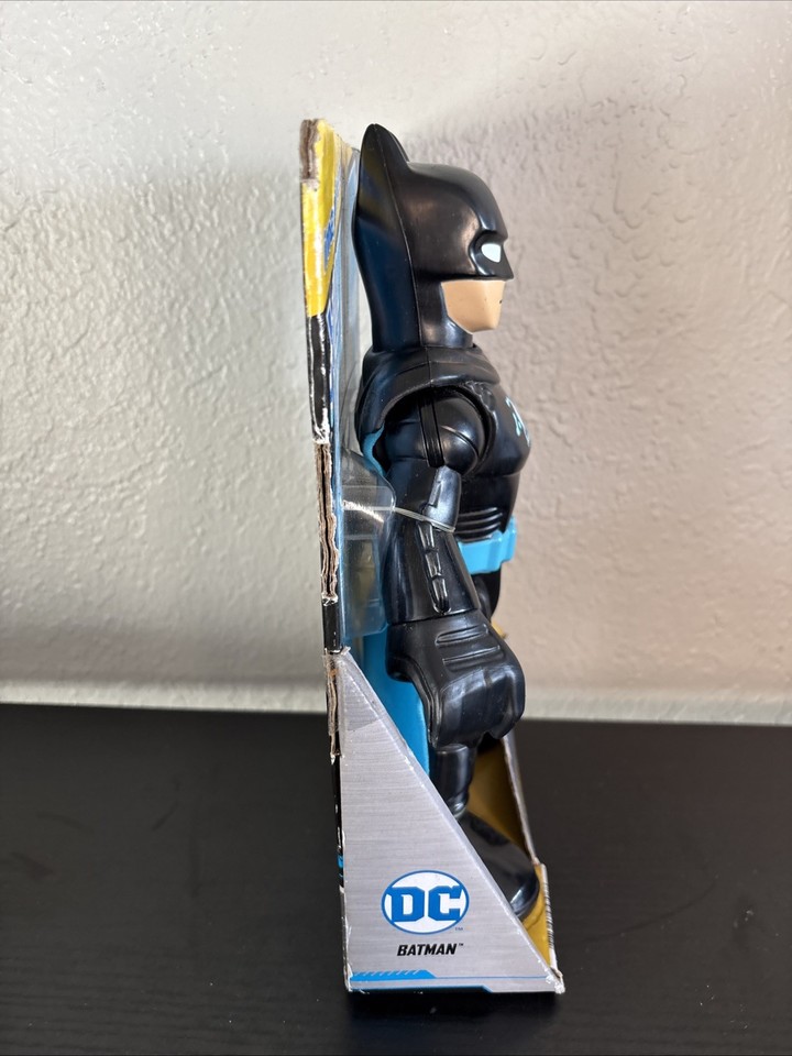 Batman 10 inches imaginext XL DC Super Friends Black and Light Blue In ...