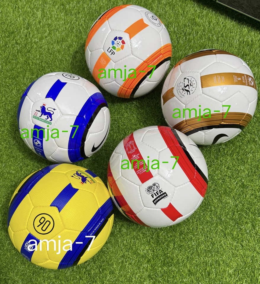 Lot 5 Nike T90 Premier League 2005-06 Pro Match Soccer Ball Size 5 | eBay
