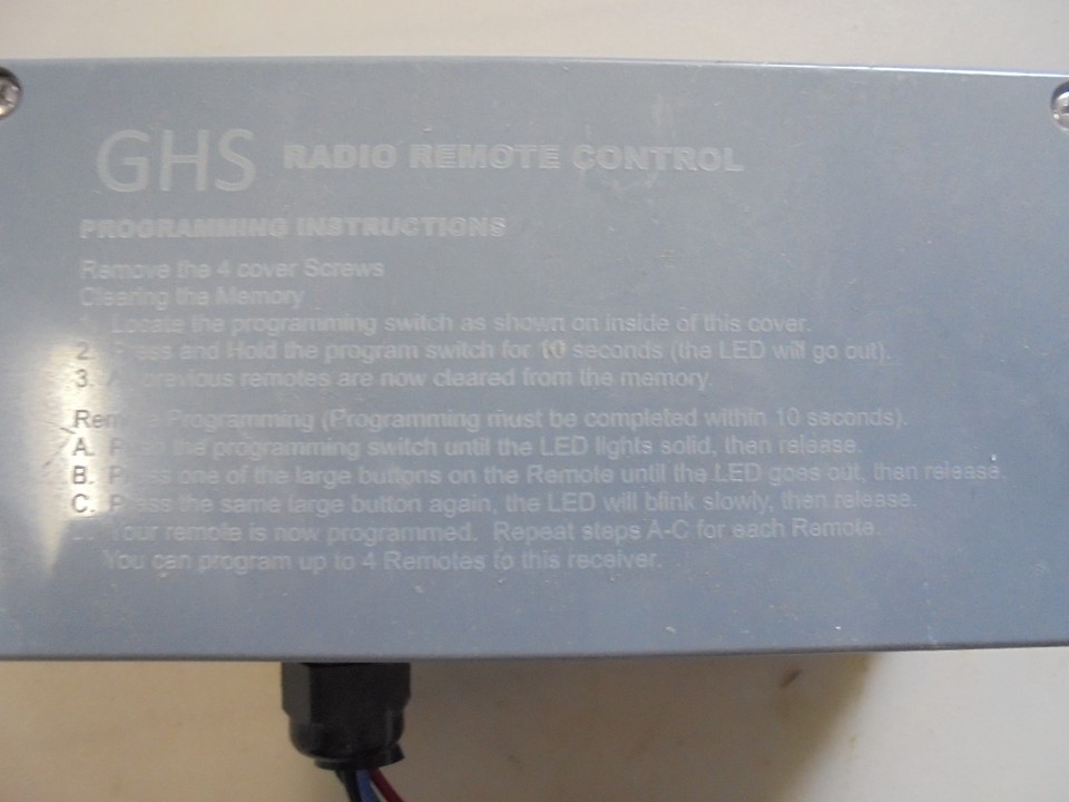 Opacmare KT-RADIO ELO47 REMOTE FOR OPACMARE LIFT USED MISSING PLASTIC ...