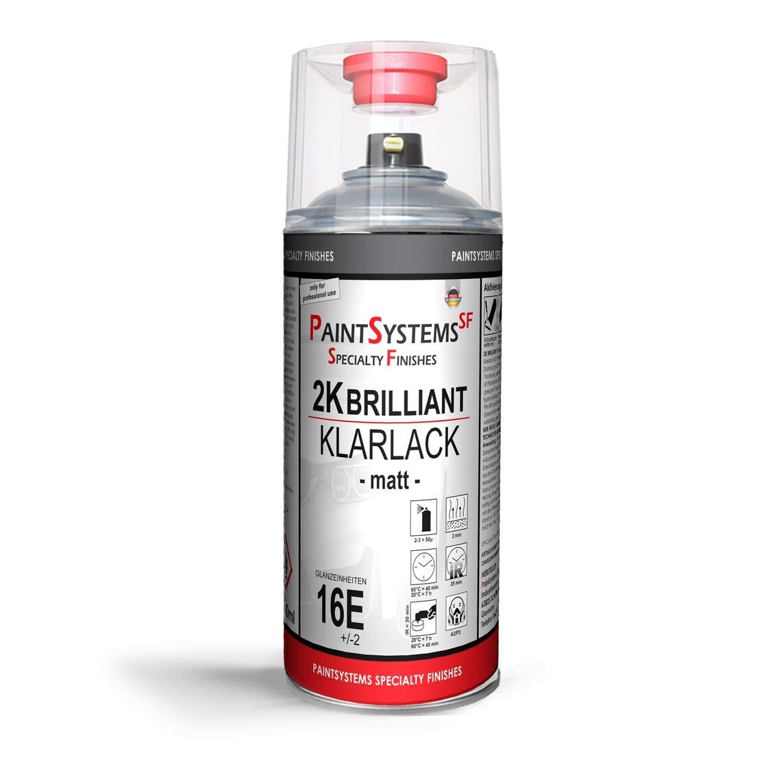 2K Klarlack Spraydose Sprühdose matt Autolack 400ml | eBay.de