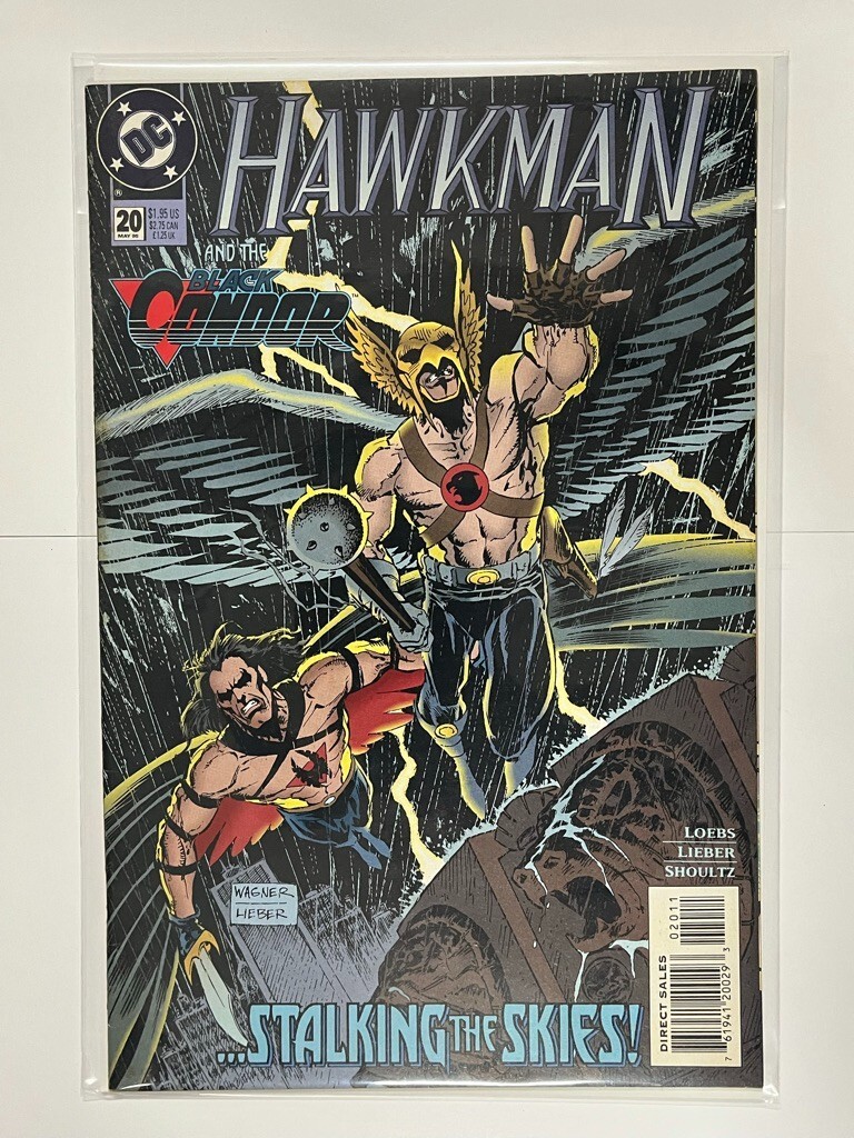 Hawkman #20 And The Black Condor Dc Comics 1995 | Combined Shipping B&B ...