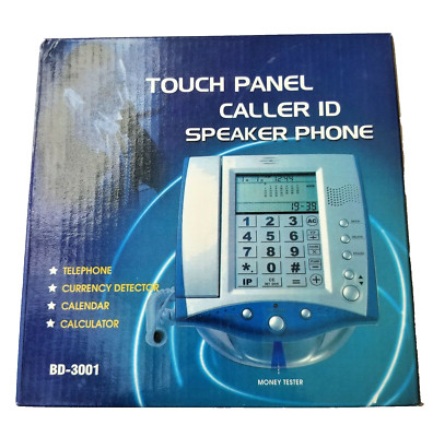 Maxim Collection Touch Panel Caller ID Speaker Phone | LCD Landline ...