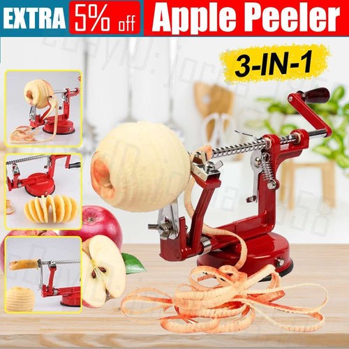 Kitchen Tool Apple Peeler Slinky Machine Fruit Cutter Slicer Corer 3 in ...