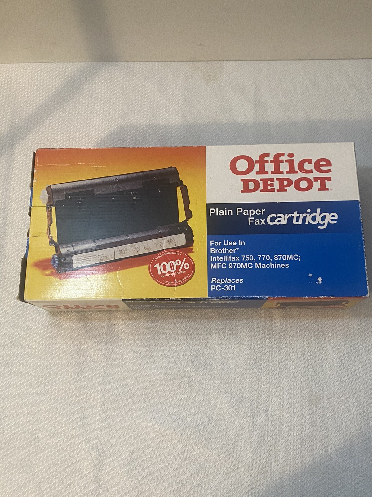 Plain Paper Fax Cartridge 750,770,MFC 870MC machine replaces PC-301 ...