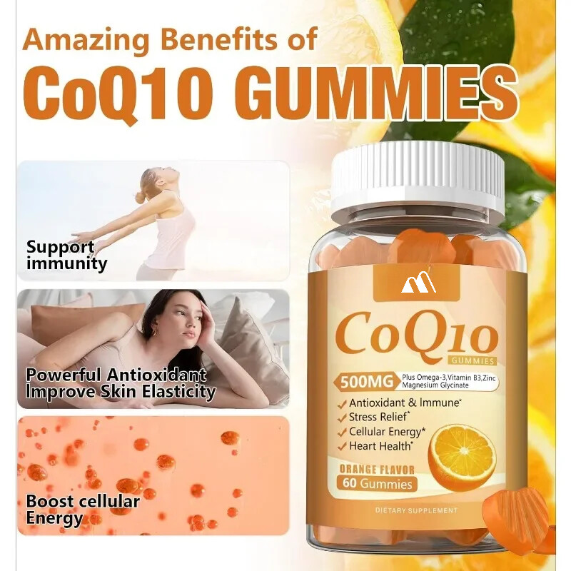 CoQ10 Gummies - Coenzyme Q10 Supplements 60 Capsules | eBay