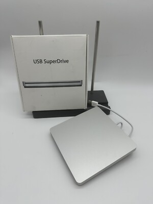 Apple USB SuperDrive A1379 External CD/DVD Drive ( MD564ZM/A) New ...