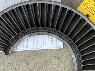 GE Turbine Nozzle 2nd Stage 6010T32P01 AIRCRAFT S/N GGM296A | eBay