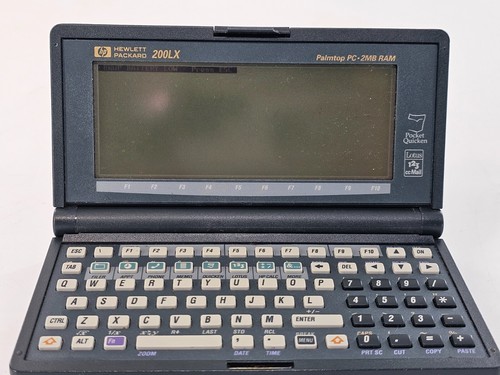 HP Hewlett Packard 200LX Palmtop PC 2mb RAM Case for sale online | eBay