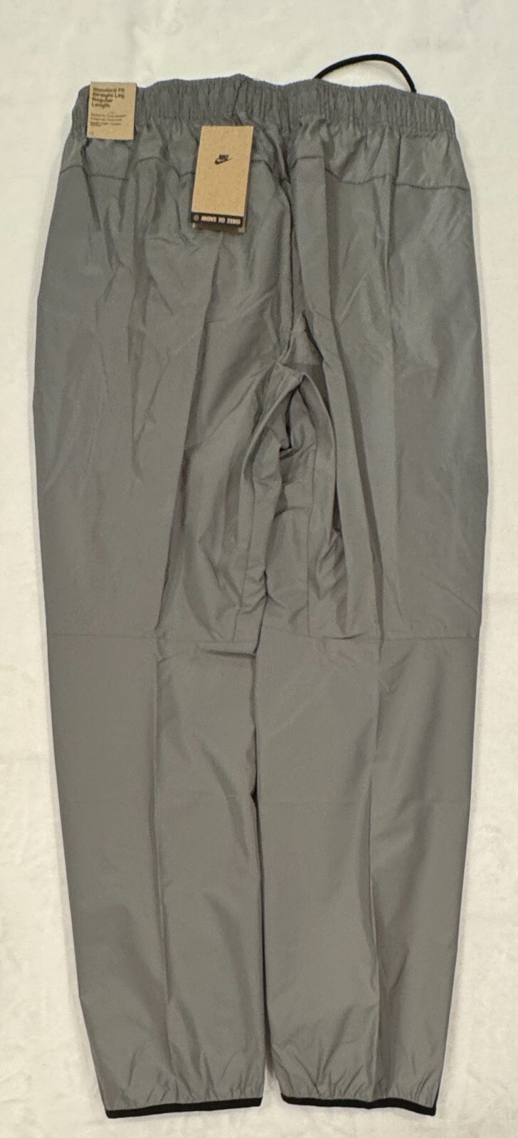 Nike Tech Woven Flash Pants Size Large Reflect Silver Black FZ7587 035 ...