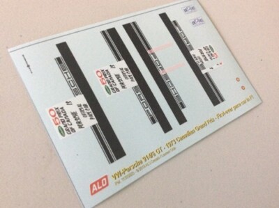 1973 GP CANADA VW-PORSCHE 914 PACE CAR 1:32 DECALS | eBay