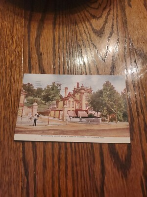 Palace Bath House, John F. Manier Manager, Hot Springs Ark | eBay