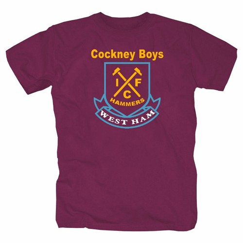 Cockney Boys Hammers West Ham ICF Hooligans Ultras Fans T-Shirt S-XXL ...