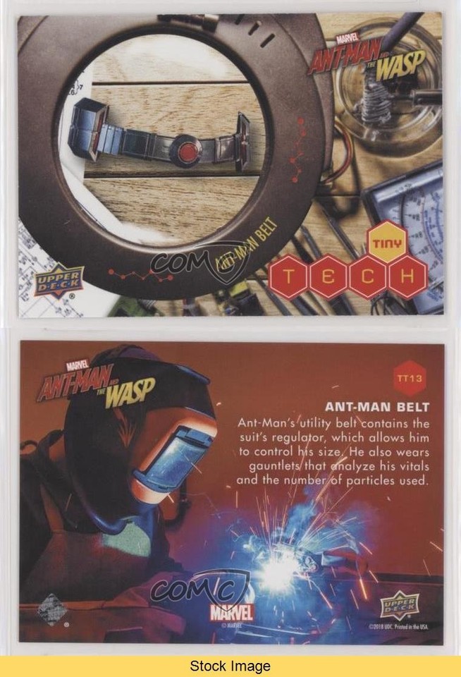 2018 Upper Deck Marvel Ant-Man & The Wasp Tiny Tech Ant-Man Belt #TT13 ...