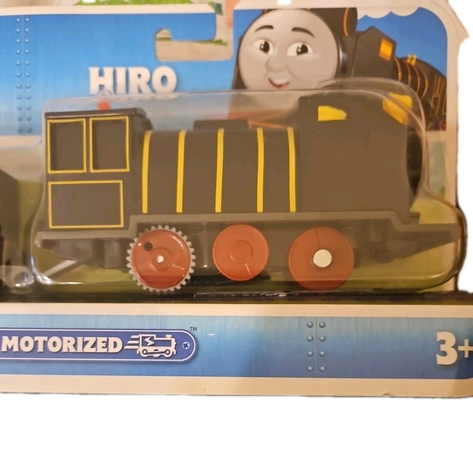 Thomas & Friends Hiro Motorized Toy Train Engine with Tender Battery ...