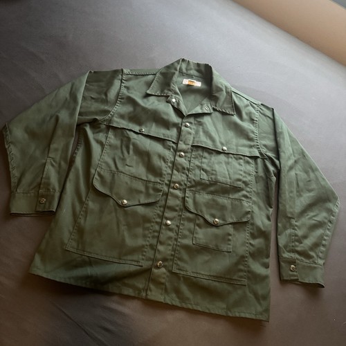 Vintage CC Filson Forestry Cruiser cloth Jacket Green poly cotton Size ...