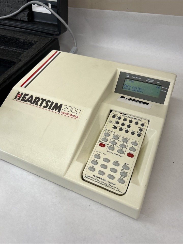 Laerdal Medical Heartsim 2000 Arrhythmia Training Simulator WORKS! | eBay