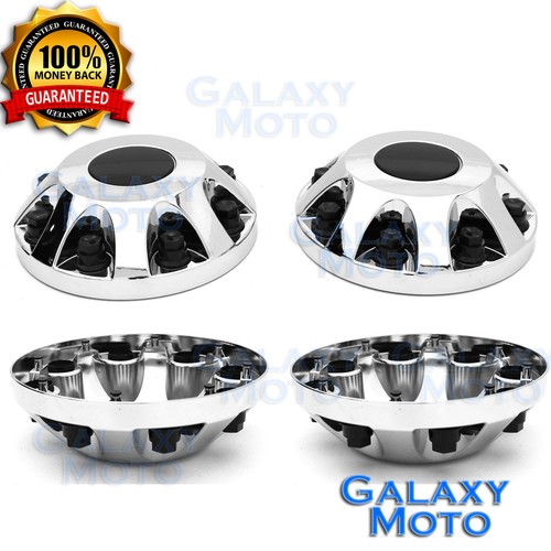 11-16 GMC Sierra DUALLY Model Chrome 17" 2x Front set Wheel Center Hub ...