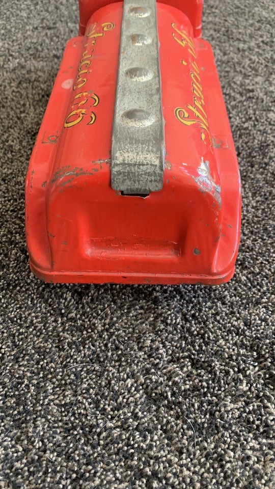 STRUCTO 1950 STRUCTO 66 Working Wind Up Pressed Steel Tanker Truck | eBay