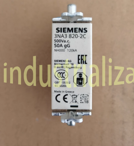 NEW 1PCS Siemens 3NA3820-2C 50A Supply Fuse 3NA3 820-2C | eBay.de