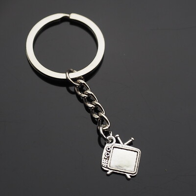 Vintage TV Television Set Pendant Charm Keychain Gift | eBay