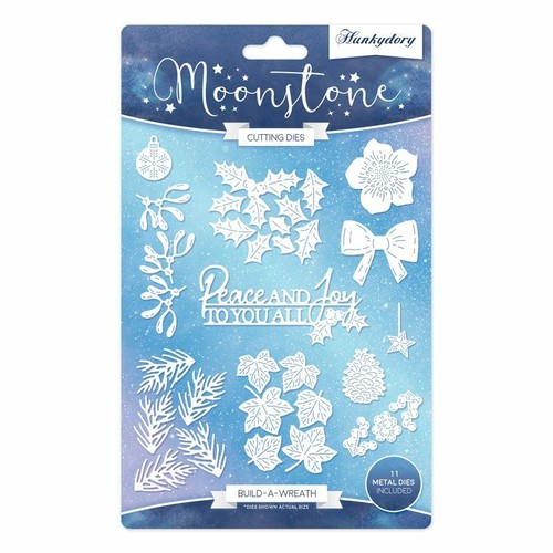 Hunkydory - Moonstone BUILD-A-WREATH Craft Die Set - 11 Dies ...