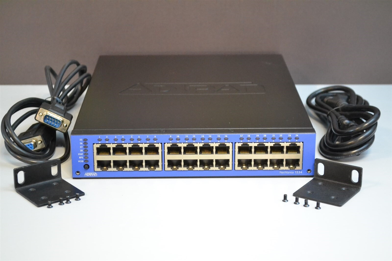 Adtran Netvanta 1534 Switch 1702590G1 24 Port 3 Layer 2nd Gen Console ...