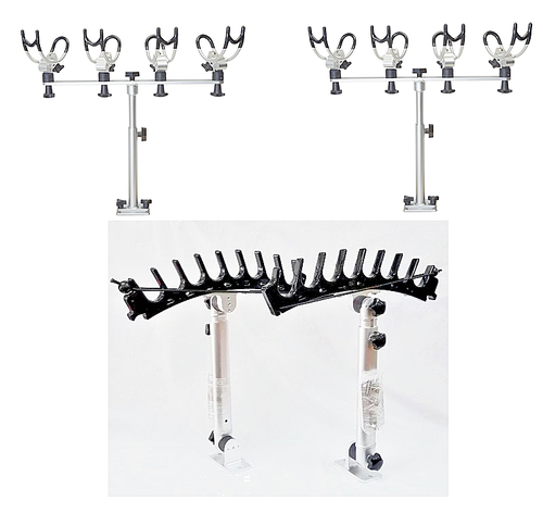 MILLENNIUM R100 G-2 SPYDER LOK ROD HOLDER SET OF 2 ROD HOLDERS + R-300 ...