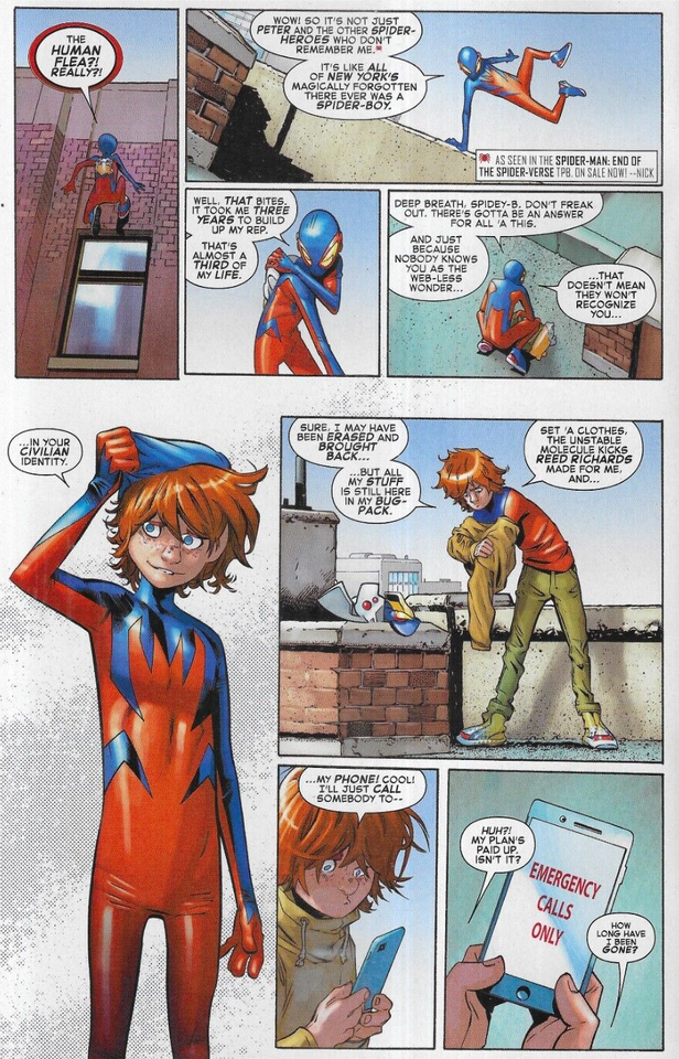 Edge of Spider-Verse Comic 3 Cover C Spider-Boy Variant Humberto Ramos ...