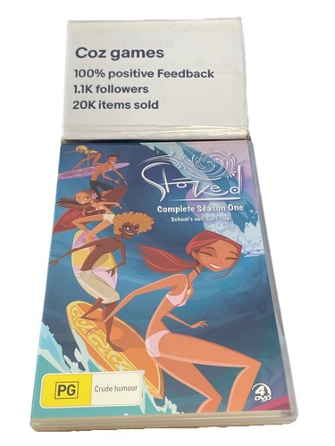 Stoked Complete Season One DVD Region 4 Kids Series 1 Kids Animated Tv ...