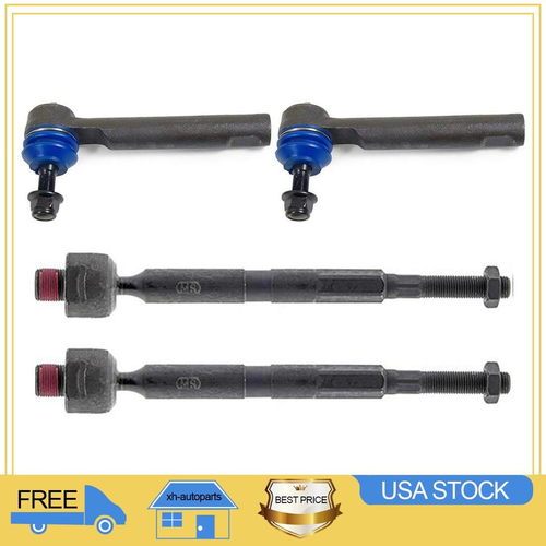 Mevotech Front Inner Front Outer 4X Steering Tie Rod End For Honda CR-V ...