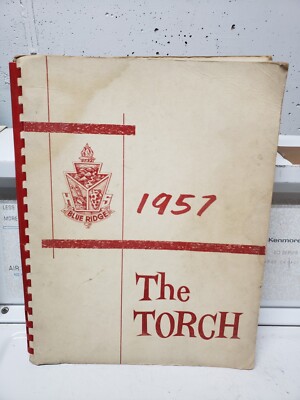 1957 Blue Ridge High School Yearbook Hallstead New Milford PA original ...
