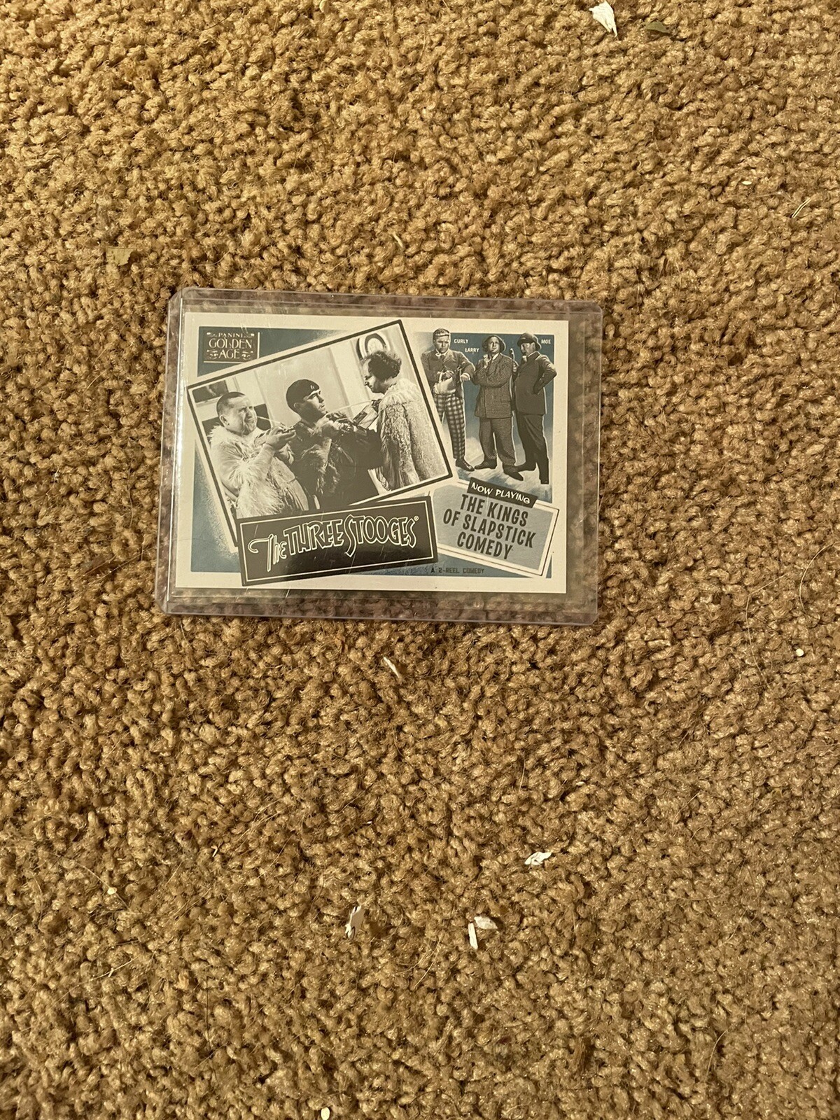 2013 Panini Golden Age Three Stooges #6 The Kings of Slapstick Comedy ...