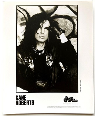 1991 Kane Roberts Rock Metal Guitarist Press Photo Reprint Saints and ...