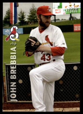 2016 Grandstand Springfield Cardinals John Brebbia RC Springfield ...