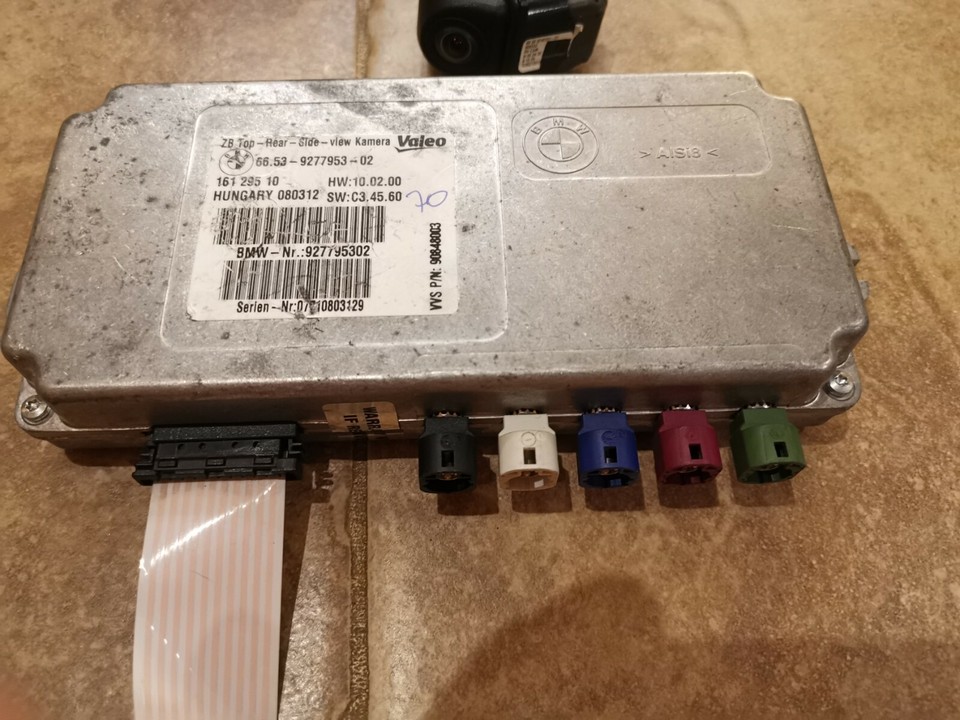 BMW x5 x6 e70 e71 TRSVC Top Rear Side View module camera set (see descr ...