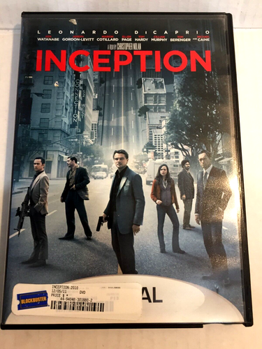 Inception DVD Leonardo Dicaprio Ships Free Same Day with Tracking | eBay