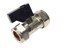 15mm Isolation Valve With Black Lever Handle Quarter Turn Ballofix Type ...